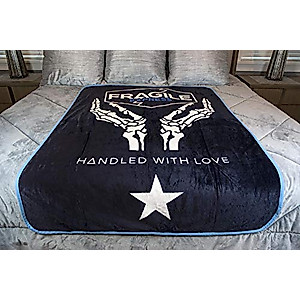 JUST FUNKY Death Stranding Fragile Express Fleece Blanket | 45 x 60 Inch Soft Throw Blanket