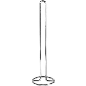 Spectrum Diversified Rounded Paper Roll Holder Chrome Toilet Tissue Reserve