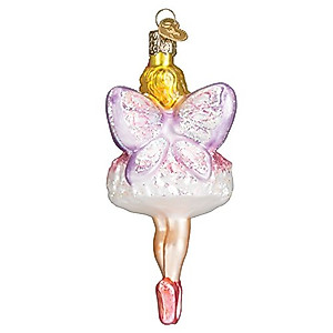 Old World Christmas Sugar Plum Fairy Glass Blown Ornament for Christmas Tree