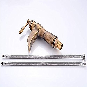 Kitchen & Bath Fixtures Taps Faucet, EuropUPC Faucet Basin Waterfall Faucet Under Counter Basin Hot and Cold Faucet Bathroom Wash Basin Faucet