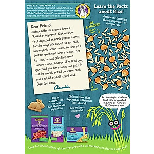 Annie's Gluten Free Cocoa and Vanilla Bunny Cookies, 6.75 oz