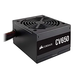 CORSAIR CV Series CV650-650 Watt Power Supply, CP-9020211-NA (Renewed)