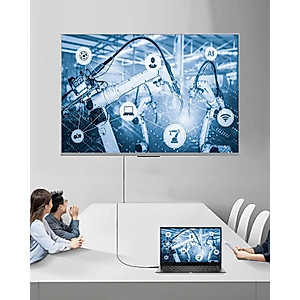 KIMTABO Fiber Optic HDMI Cable (HDMI 2.0, 18Gbps), HDMI to HDMI and Micro HDMI to HDMI Long Cable in Wall 50 ft, Ultra High Speed 4K 60Hz 444, HD,HDR10,ARC,3D,Slim for Laptop, Camera,PS4,Projector,TV