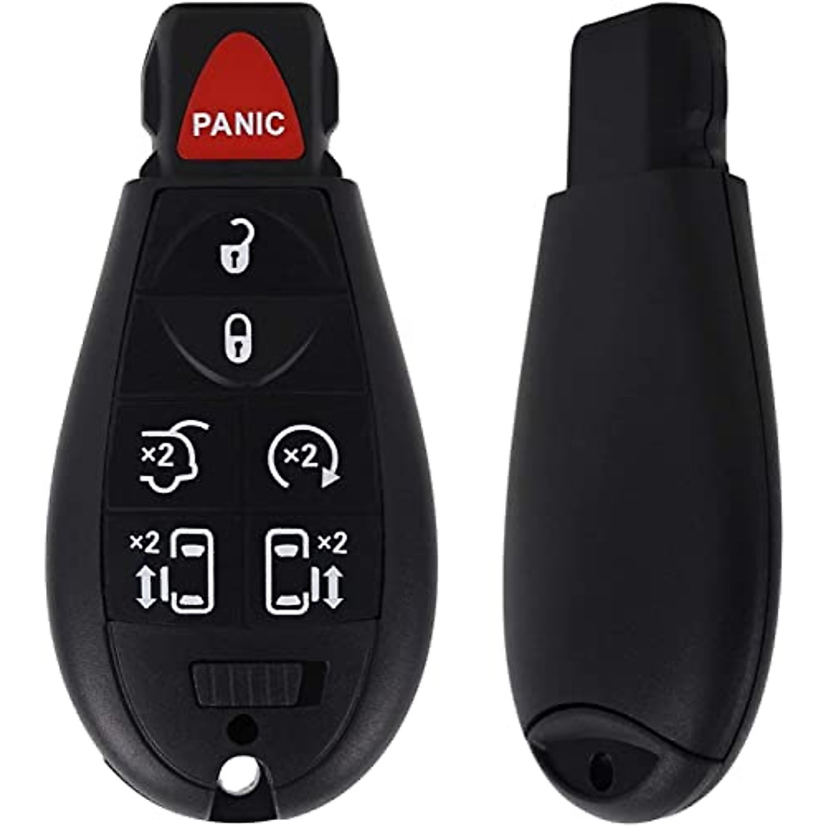 Keyless Remote Smart Key Fob Replacement Fit for 2008-2016 Chrysler Town and Country 2008-2016 Dodge Grand Caravan 2008-2020, M3N5WY783X