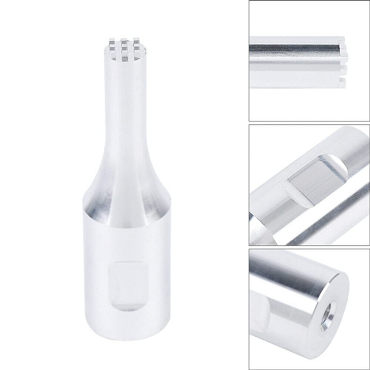 Welding Head, Lightweight Aluminum Alloy Welding Head For Ultrasonic Plastic Welder Plastic Spot Welding Machine Accessories (Nine Points)