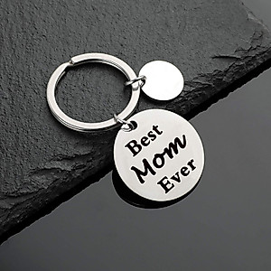 Mother’s Day Gifts, Mom Gifts from Daughter for Birthday, I'll Always Be Your Little Girl, You Will Always Be My World, Best Mom Ever Keychain for Mom Valentine’s Day Christmas Gifts