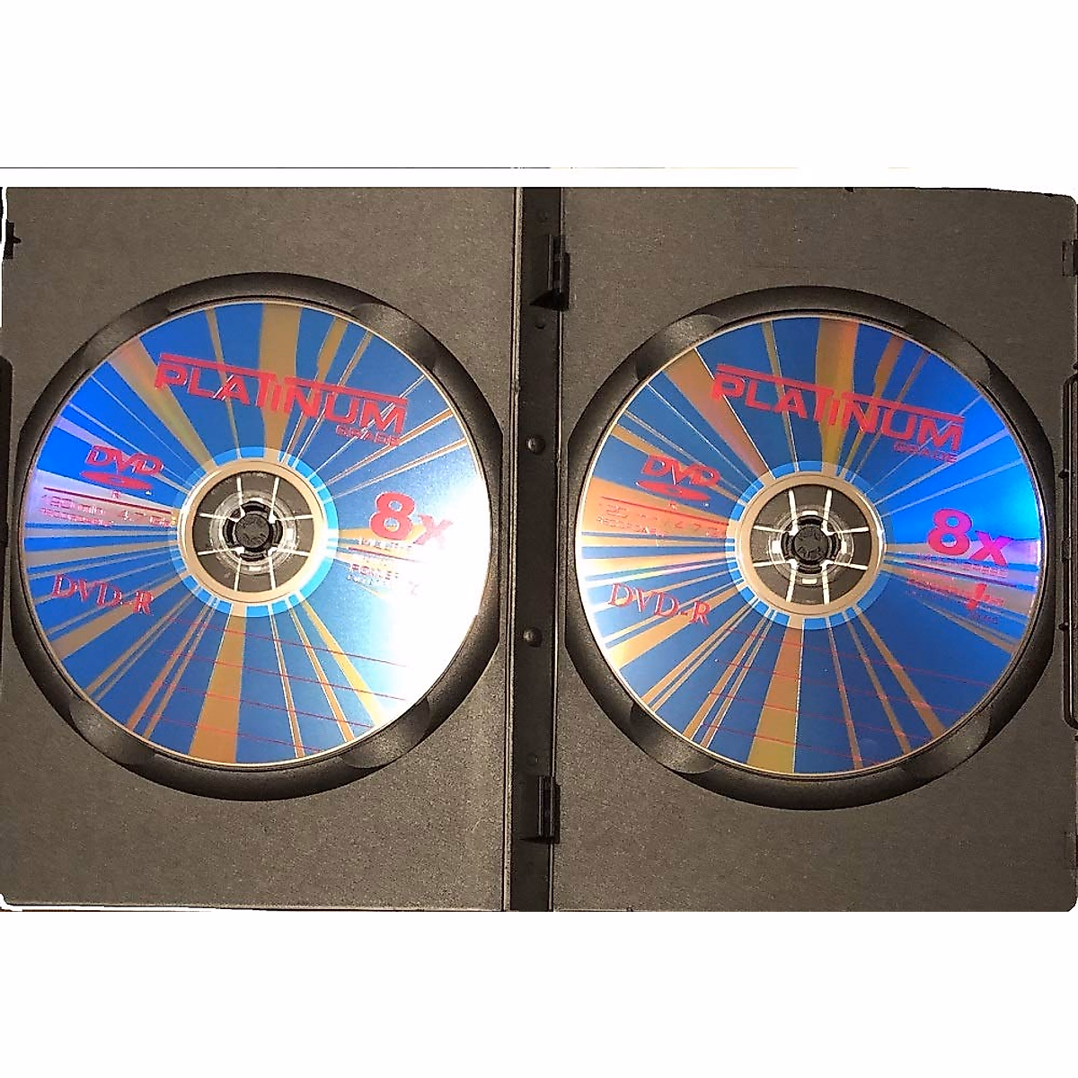 Powerplus 8X DVD-R Twin Pack in DVD Case 120 Min/ 4.7Gb Recordable