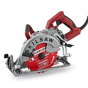 Skilsaw Magnesium Lightweight Worm Drive Circular Saw - 7 1/4in. 15 Amp, Model Number SPT77WML-22