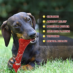 Dog Toys for Aggressive Chewers Large Dogs Indestructible Dog Chew Toys Tough Nylon Dog Bones to Keep Them Busy