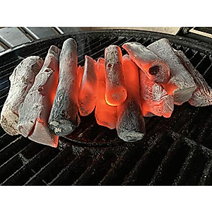 The Bincho Grill Binchotan Charcoal for Japanese BBQ 22lbs. Premium Hardwood High-Grade for Yakitori