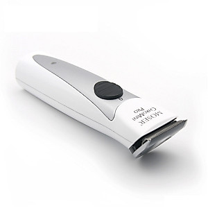 Moser Chrome Mini Cordless Trimmer, White