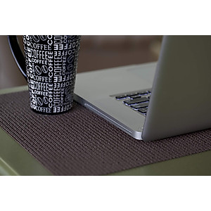 Duck Brand Select Grip EasyLiner Shelf and Drawer Liner, 12-Inch x 10-Feet, Non-Adhesive, Chocolate, 1141992