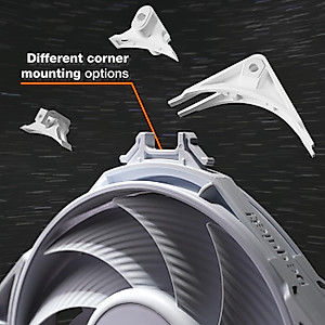 be quiet! Silent Wings 4 Cooling Fan | 120mm PWM | 3000 RPM | White | BL118