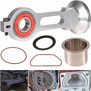 KK-4835 Compressor Piston Kit Connecting Rod Replacement Kit Perfectly Fits for Sears Craftsman Devildiss Dewalt Porter Cable Oil Free Air Compressor Pump, Comparable to KK-4835 KK-5081 A02743