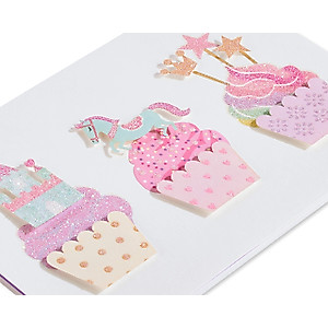 Papyrus Birthday Card for Girl (Sweet, Fun, and Sparkly)