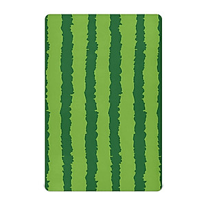 Green Watermelon Baby Crib Sheets Soft Toddler Bed Sheets Breathable Mattress Cover Baby Bed Sheets for Unisex Newborn Boy Baby Bed Mattress, 52 * 28 * 9in