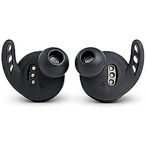 JBL UA True Wireless Flash Sport in-Ear Headphones On-The-Go Bundle with Deluxe CCI Premium Case (Black) (Renewed)