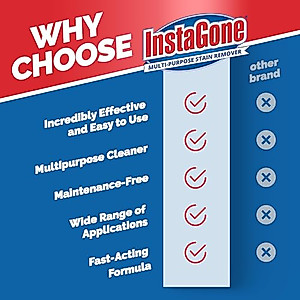Instagone, Cleaning Supplies, All Purpose Cleaner, 0.8oz Pack of 4, Hard Water Stain Remover, Multisurface Cleaner Spray, Patio Cleaner, Multipurpose Cleaner, Sink Cleaner, Stain Remover
