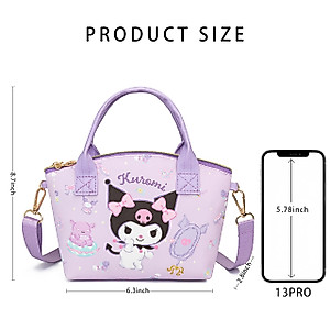 Cute Mini Crossbody Purse, Small Soft PU Leather Messenger Shoulder Bag, Great Gift Idea for Girls, A-g-e-s 3-6