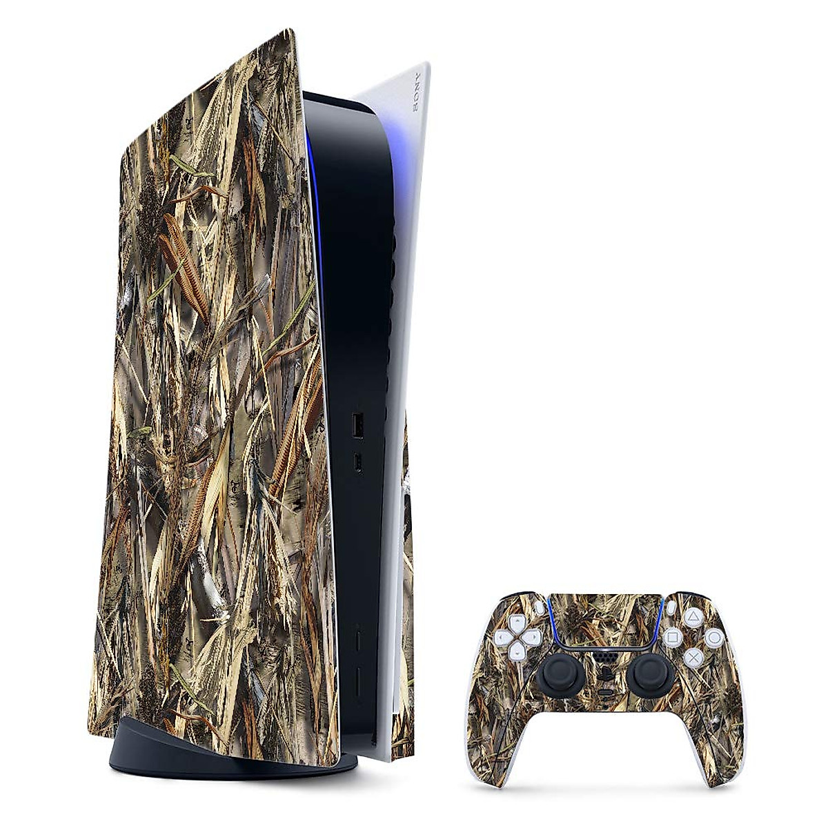 MightySkins Gaming Skin for PS5 / Playstation 5 Bundle - DRT | Protective Viny wrap | Easy to Apply and Change Style | Made in The USA