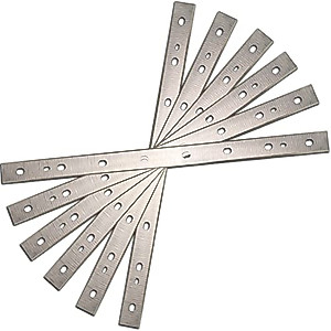 Planer Blades Knives for DeWalt DW735 7352 735X Thickness Planers with 13 Inch HSS Replacement Double edge 2 Set (6 pcs)