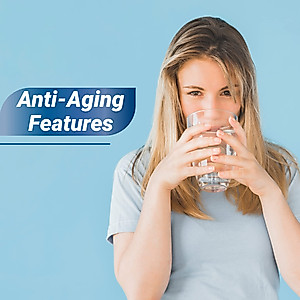 Maxblue Alkaline Water Filter Replacement for Brita® Mavea® Maxtra®, Reduces Chlorine and Limescale (3 Packs)