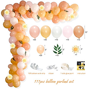 First Trip Around The Sun Birthday Decorations, Boho Sun 1st Birthday Decoration, You Are My Sunshine Party Supplies, Muted Sun Dessert Table Backdrop for 1st Birthday Girl, Sun Theme 1st Birthday