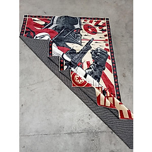starwars Rug, Join The Empire Rug, Empire Propaganda Rug, Boy Room Rug, Fantastic Rug, Area Rug, Non Slip Rug coolVibesR114.5 140x200cm = 4.6 ft x 6.5 ft