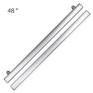 Poster Hanger Banner Frame Aluminum Material for Wall Home Decor Wall Art,Matt Silver(48 inches Wide)