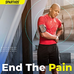 Sparthos Sacroiliac Si Hip Belt Relief from Si Joint, Sciatica, Pelvis, Lower Back Pain - Support Brace for Women and Men - for Sacral Nerve, Hip Loc Tilt Up Belts Braces (Black-REG)