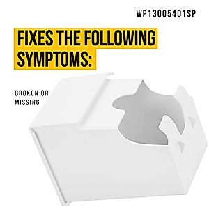 PartsBroz WP13005401SP Can Dispenser Sleeve - Compatible With Whirlpool Refrigerator - Replaces AP6005620 PS11738672 13005401SP 1469191 Ultra Durable Replacement