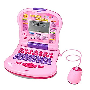 LESHITIAN Kids Laptop, 65 Learning Activities, Educational Learning Computers for Kids Ages 3+