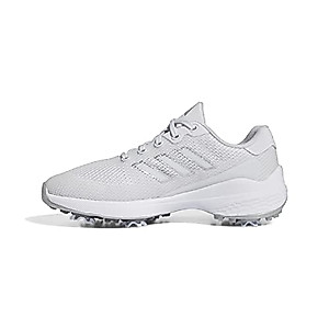 adidas Women's ZG23 Vent Golf Shoes, Dash Grey/Footwear White/Silver Metallic, 9