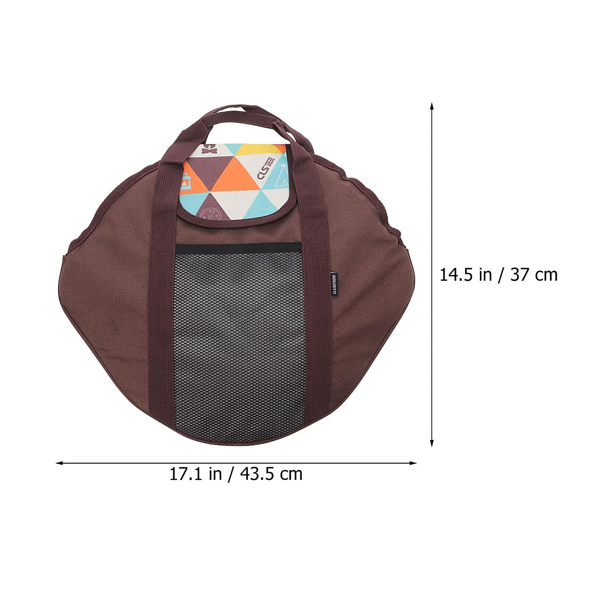 YARNOW Cast Iron Skillet Bag Dutch Oven Bag Heavy Duty Chef Bag for Cast Iron Camping Cookware or Dutch Oven Accessories