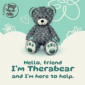 THERABEAR | Talking, Teaching, Multi-Sensory Therapeutic Teddy Bear, Comfortable Huggable Toy for Children of All Ages, Stuffed Animal Companion for Emotion Regulation