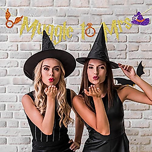 Muggle to Mrs Banner, From Muggle to Mrs, Bridal Shower, Bachelorette Party Decor, Gold Glitter