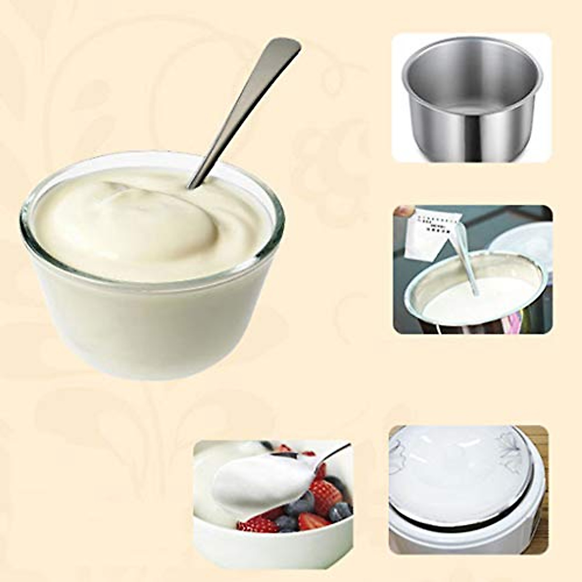 Ankexin Yogurt Starter Yogurt Yeast Yogurt Starter Power DIY Yogurt Starter Yogurt Making Power Yogurt Production Yeast Powder