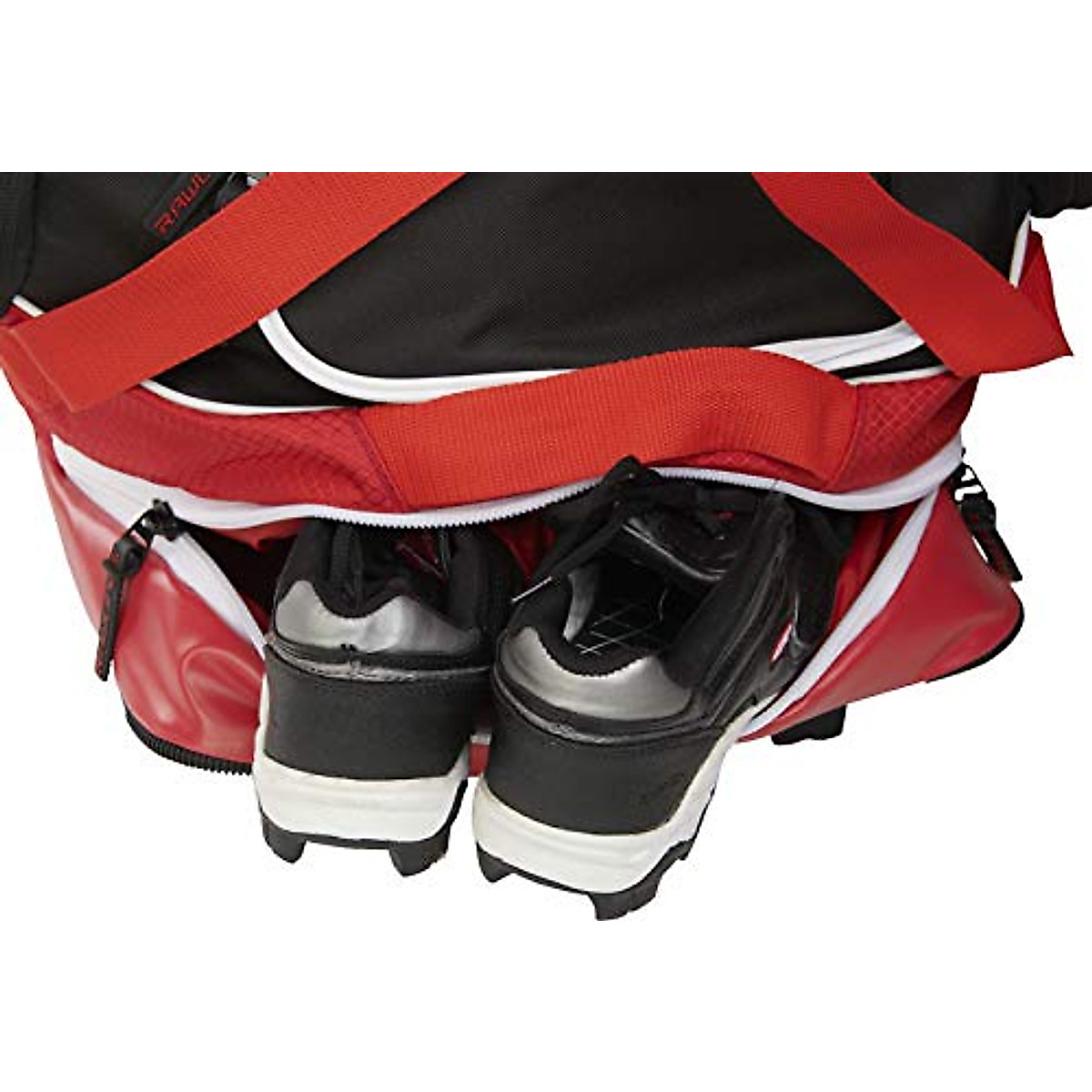 Rawlings | R1502 Wheeled Catcher's Bag | Baseball/Softball | Scarlet