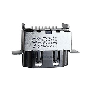 Rinbers Pack of 2 HDMI Port 2.1 Socket Interface Connector 1080P Display Port Replacement for Microsoft Xbox One X Console (NOT for One S)