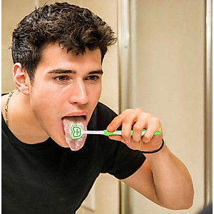 5 Pack Tongue Scraper Brush, Tongue Scraper, Tongue Cleaner, Tongue Brush, Tongue Scraper Cleaner, Tongue Brushes, Helps Fight Bad Breath, 5 Tongue Scrapers