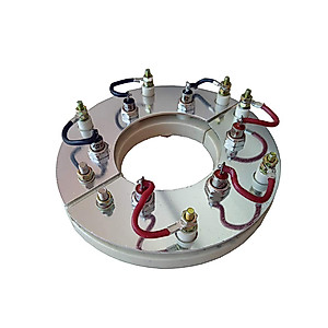 RSK2001 25A Rotating Rectifier for Generator UCI22 UCI27 UCI Series Alternator ZX25-12 Diode Kit with Base Plate RSK 2001