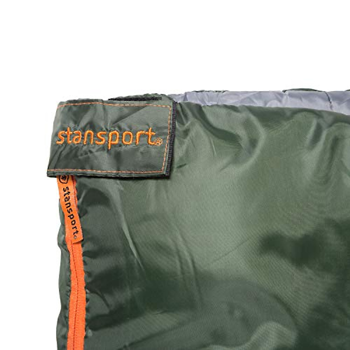 Stansport Scout- 3 Lb - 33 in X 75In Rect. Sleeping Bag - Forest Green