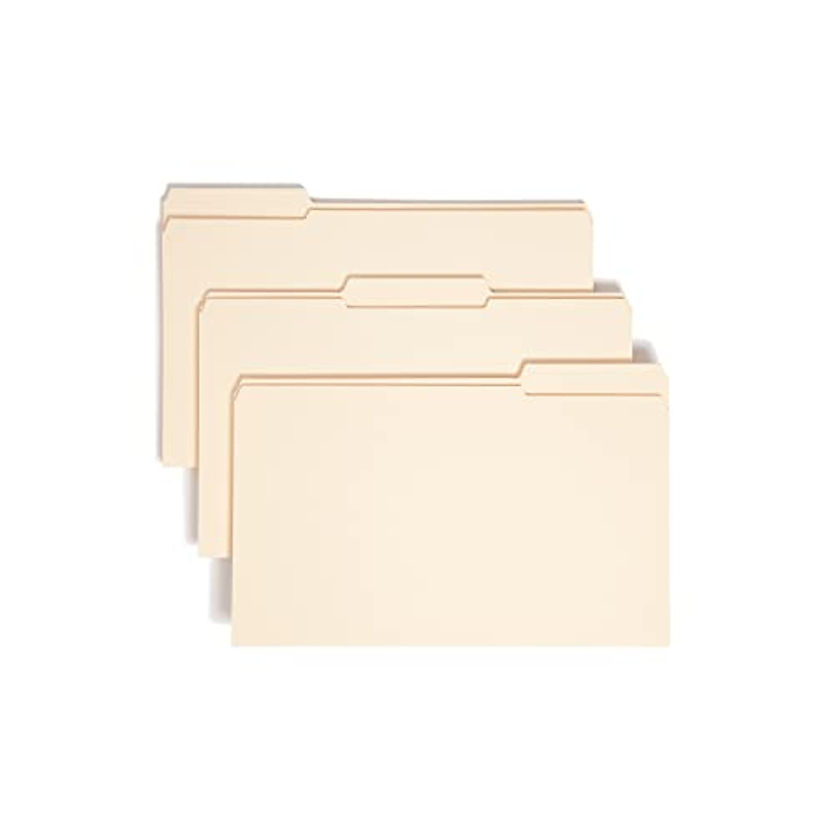 Smead File Folders, Reinforced 1/3-Cut Tab, 1-1/2" Expansion, Legal Size, Manila, 50 Per Box (15405)