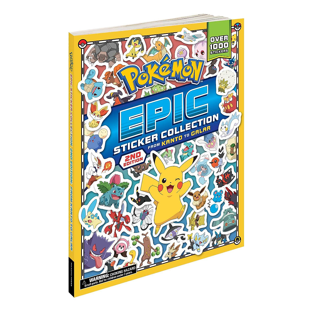 Pokémon Epic Sticker Collection 2nd Edition: From Kanto to Galar (2) (Pokemon Epic Sticker Collection)