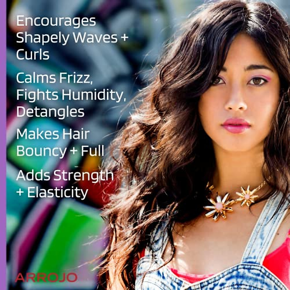 ARROJO Curl Hydration Curly Hair Shampoo – Paraben & Sulfate Free Shampoo – Anti Frizz Moisturizing Shampoo w/ White Truffle, Chardonnay Grape Seed – Wave-Defining Curl Shampoo (8.5 ounce)