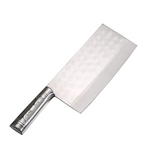 SUENOS Meat Cleaver 8.5 Inch Cleaver Knife, Stainless Steel Chinese Butcher Knife, Vegetable Knife For Home Kitchen And Restaurant