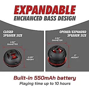 AYL Mini Speaker System, Portable Plug in Speaker with 3.5mm Aux Audio Input, External Speaker for Laptop Computer, MP3 Player, iPhone, iPad, Cell Phone (Black)