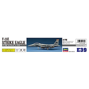 Hasegawa 1:72 Scale F-15E Strike Eagle Model