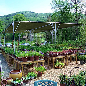 Tarp Canvas,Heavy Duty Waterproof for Outdoors, Truck, Water Resistant, UV Resistant Tarpaulin Cover for Car Boat Camping Firewood Woodpile(6.6 x 4.9 Feet)