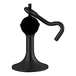 C.R. LAURENCE DL2521DU CRL Dark Bronze Floor Mounted Heavy-Duty Door Stop with Hook and Holder